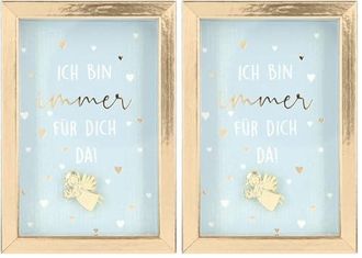 Depesche 11625-015 - Bilderrahmen mit Kompliment, kleiner Deko-Rahmen mit h&uuml;bschem Spruch, ca. 8,4 x 5,8 x 1,9 cm, ideal als Geschenk oder kleine Aufmerksamkei