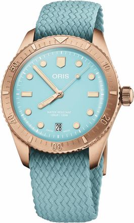 Oris Divers Sixty-Five Cotton Candy 38mm Unisexuhr 01 733 7771 3155-07 3 19 02BRS