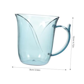 PartyKindom 3 Stück Zahnbürstenbecher Aus Bruchfestem Kunststoff Mit Griffdesign Für Badezimmer Und Reisen Wiederverwendbare Mundspülbecher Praktische Aufbewahrun