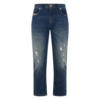 Diesel Cropped Jeans - - Jeans - Damen - Blau - W29