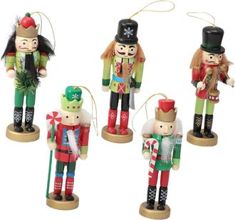 Pretyzoom 1 Satz Nussknacker Weihnachtsdeko Weihnachts Figuren Weihnachtliche Tischdekoration S&uuml;&szlig;igkeiten Weihnachtsschmuck Weihnachtsbaumschmuck Requisiten F&uuml;r