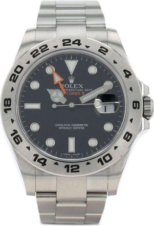 Rolex 2013 pre-owned Explorer II 42mm - Schwarz
