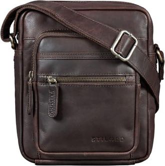 STILORD Rayo Petite Sacoche Bandouli&egrave;re Homme Cuir V&eacute;ritable Sac a Main Vintage Sacs Port&eacute;s &eacute;paule Tendance Besace Retro Crossbody Shoulder Bag Loisir Voyage 