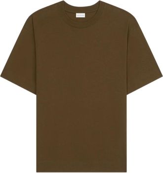 Dries Van Noten Homme, Tops, Brun, Taille: L T-Chemises
