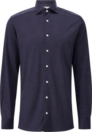 Eton Contemporary-Fit Hemd aus Merinowolle