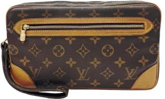 Louis Vuitton Sac pochette Pre-owned - Femme - Pre-owned - Brun - Taille: ONE Size