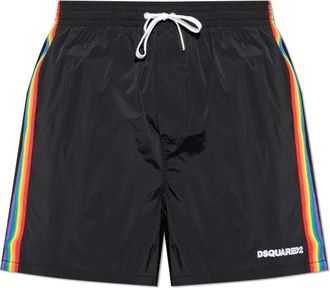 Dsquared2 Homme, Maillots de bain, Noir, Taille: L Short de bain