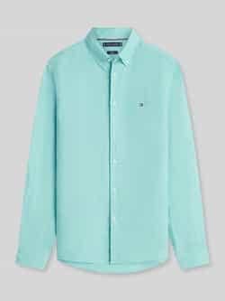 Tommy Hilfiger Regular Fit Freizeithemd aus reinem Leinen