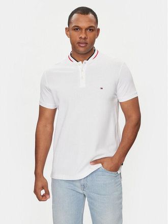 Tommy Hilfiger Poloshirt Mao MW0MW34752 Weiß Slim Fit