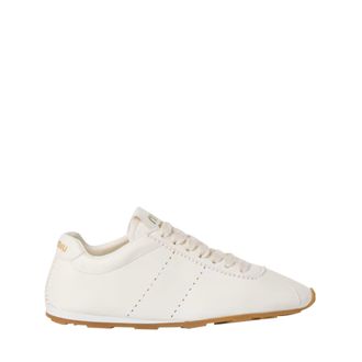 Miu Miu Plume Leather Sneakers