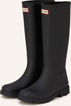 Hunter Gummistiefel Downpour Tall schwarz