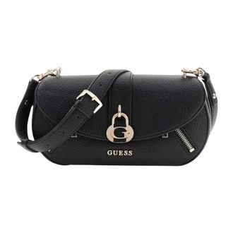 Guess Jessa Flap Crossbody - - Bags - Damen - Schwarzk - ONE SIZE