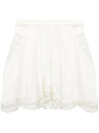 Isabel Marant jupe courte Francesca - Blanc