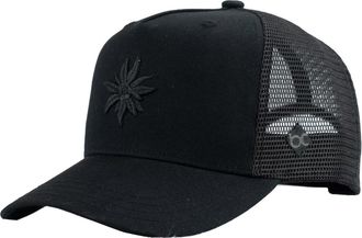 Bavarian Caps BC Cap Edelwei&szlig; Black Edition Curved SCHWARZ