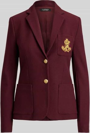 Lauren Ralph Lauren Kurzblazer mit Logo-Stickerei