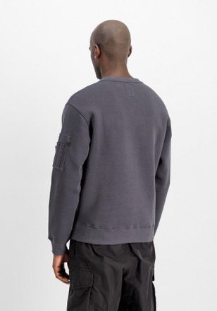 Alpha Industries Sweater Satin Logo Sweatshirt