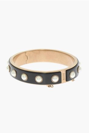 Dior Brass Bracelet with Resin Pearls size Unica