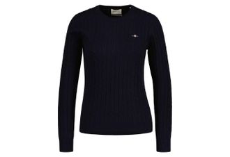 GANT Sweater Damen Strickpullover Baumwolle