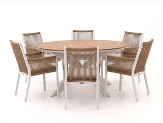 Manifesto Furniture Manifesto Rivola/Fidenza &oslash;149cm dining tuinset 7-delig