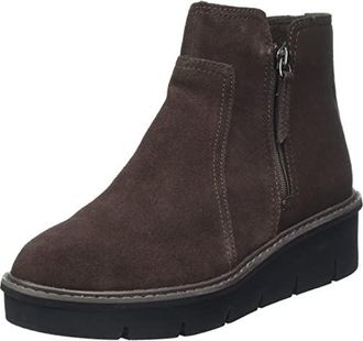 Clarks Femme Fermeture éclair Airabell Bottines Chelsea, Brown SDE, 41.5 EU