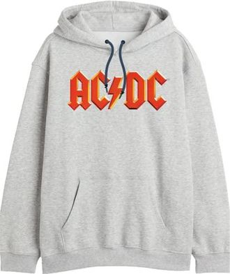 Cotton Division MEACDCRSW006 Sweatshirt à Capuche, Gris Melange, XXL Homme