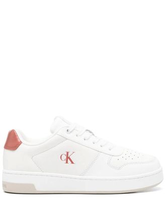 Calvin Klein Jeans baskets à empiècements - Blanc
