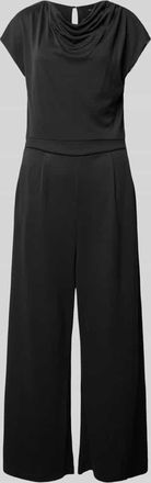 Zero Jumpsuit mit Wasserfall-Ausschnitt