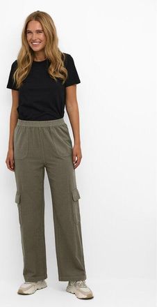 Kaffe Stoffhose Naya 10508358 Grün Regular Fit