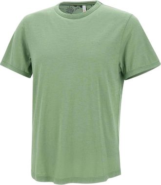 Sun 68 Homme, Tops, Vert, Taille: 2XL Round Bottom T-shirt