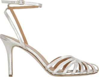 The Seller Femme, Chaussures, Gris, Taille: 38 EU Escarpin &agrave; brides multiples et talon aiguille