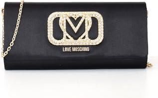 Love Moschino Borsa donna Love Moschino a spalla/ tracolla tessuto satinato NERO BS24MO135 JC4296 Piccola