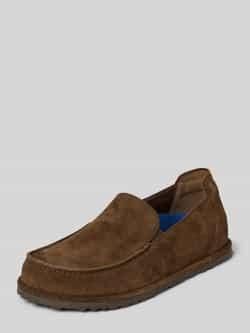Birkenstock Loafer aus echtem Veloursleder Modell Utti