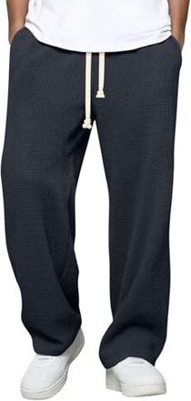 Generico Y2K Pantalon &agrave; Jambe Large et Droite Cool Hip Hop Joggers avec Cordon de serrage Pantalon de Samoura&iuml; Japonais Pantalon Harem M&eacute;di&eacute;val Pantalon Mythol