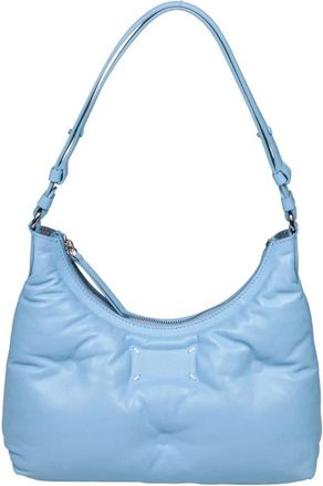 Maison Margiela Femme, Sacs, Bleu, Taille: ONE Size Glam Slam Hobo Small