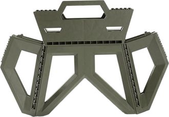 Cabilock Faltbarer Angelhocker aus Robustem PP Kunststoff Tragbar und Kompakt Klappbar für Camping Angeln Garten Outdoor und Freizeit Leichter Campingstuhl für