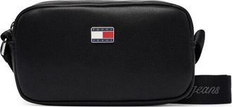 Tommy Jeans Handtasche Tjw Daily Elevated Crossover AW0AW19042 Schwarz