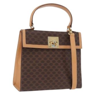 Celine Sac &agrave; main vintage Pre-owned - Femme - Pre-owned - Brun - Taille: ONE Size
