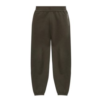 Jil Sander Sweatpants mit Print-Logo - - Trousers - Herren - Gr&uuml;n - XL