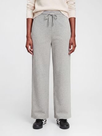 Ami Weit geschnittene Jogginghose aus Baumwolle mit gesticktem Monogramm hinten