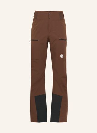 Mammut Mammut Hardshell-Skihose Stoney Hs braun