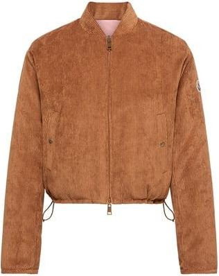 Moncler Bomber Blageon en velours c&ocirc;tel&eacute;