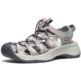 Keen Damen Astoria West Sandalen, Fawn/Tie Dye, 40.5 EU