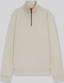 Boss Orange by Hugo Boss Regular Fit Sweatshirt aus reiner Baumwolle