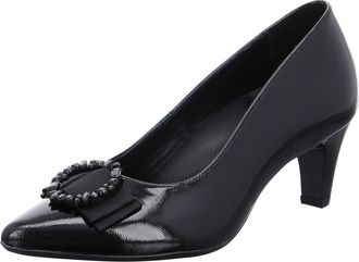 Ara Damen Twist Pumps, SCHWARZ, 37.5 EU Weit