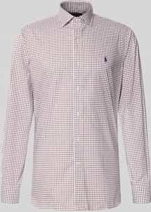 Polo Ralph Lauren Regular Fit Business-Hemd mit Kentkragen