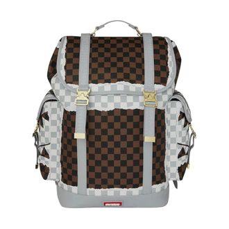 Sprayground Sprayground, unisex, Sacs, Multicolore, Taille: ONE Size Tear Check Monte Carlo Backpack