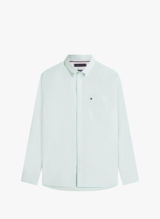 Tommy Hilfiger Chemise slim l&eacute;ger en coton m&eacute;lang&eacute;