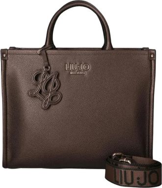 Liu Jo Sac cabas ECS M - Femme - Sacs - Brun - Taille: ONE Size