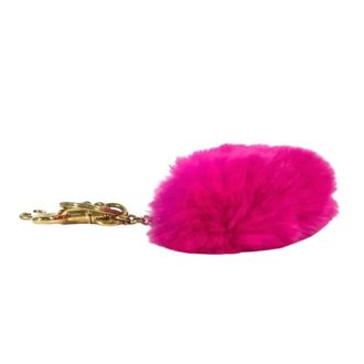 Dolce & Gabbana Pre-owned Porte-cl&eacute;s en fourrure - Femme - Pre-owned - Rose - Taille: ONE Size