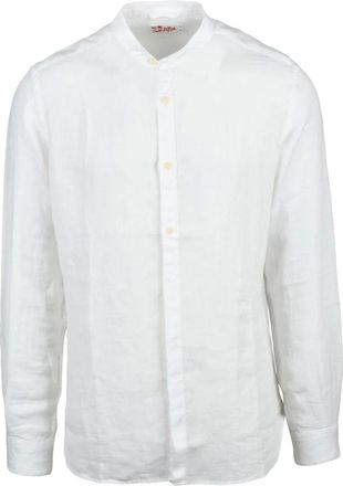 MC2 Saint Barth Homme, Chemises, Blanc, Taille: S Camicia Coreana
